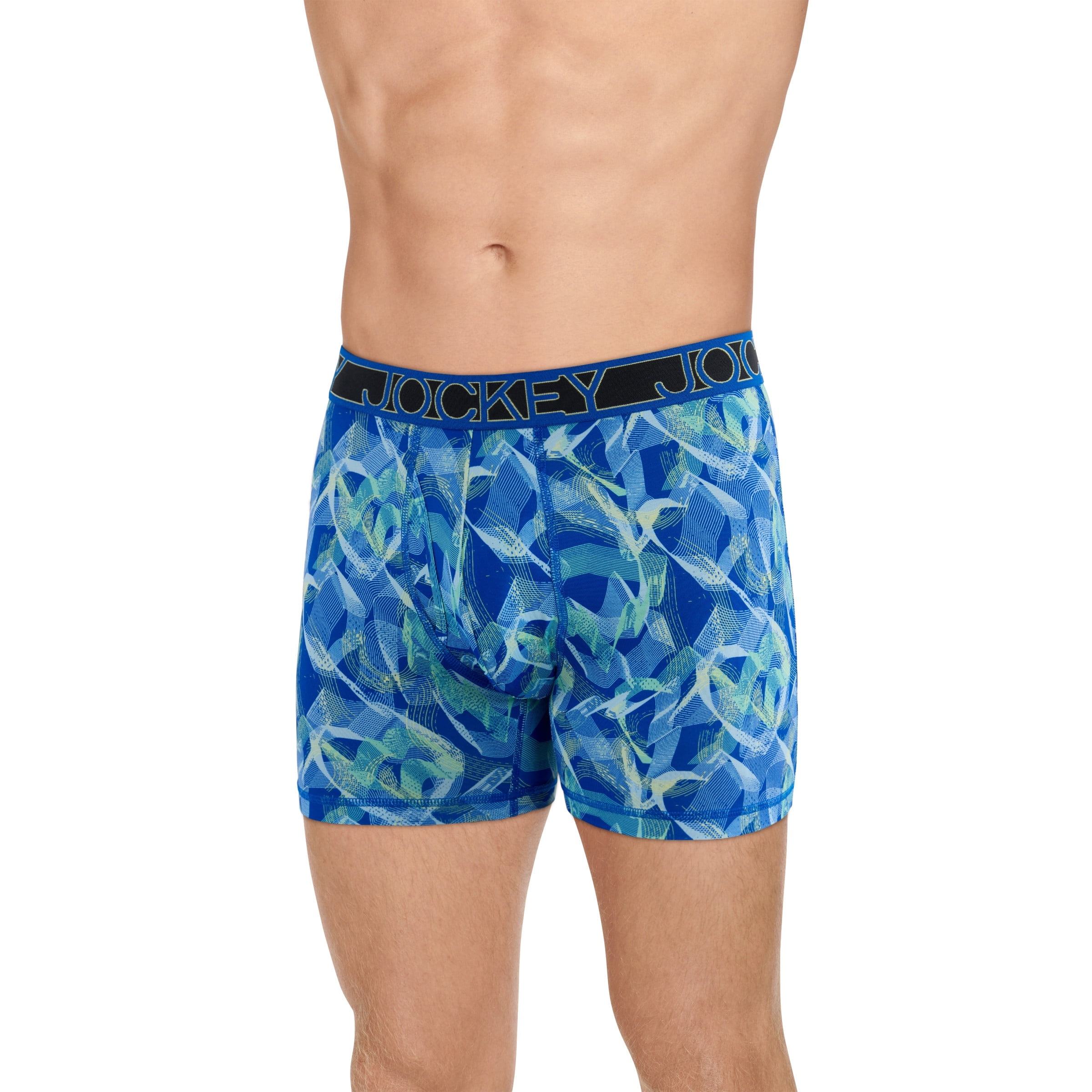 Jockey Men's Active Microfiber 5" Boxer Brief - Walmart.com