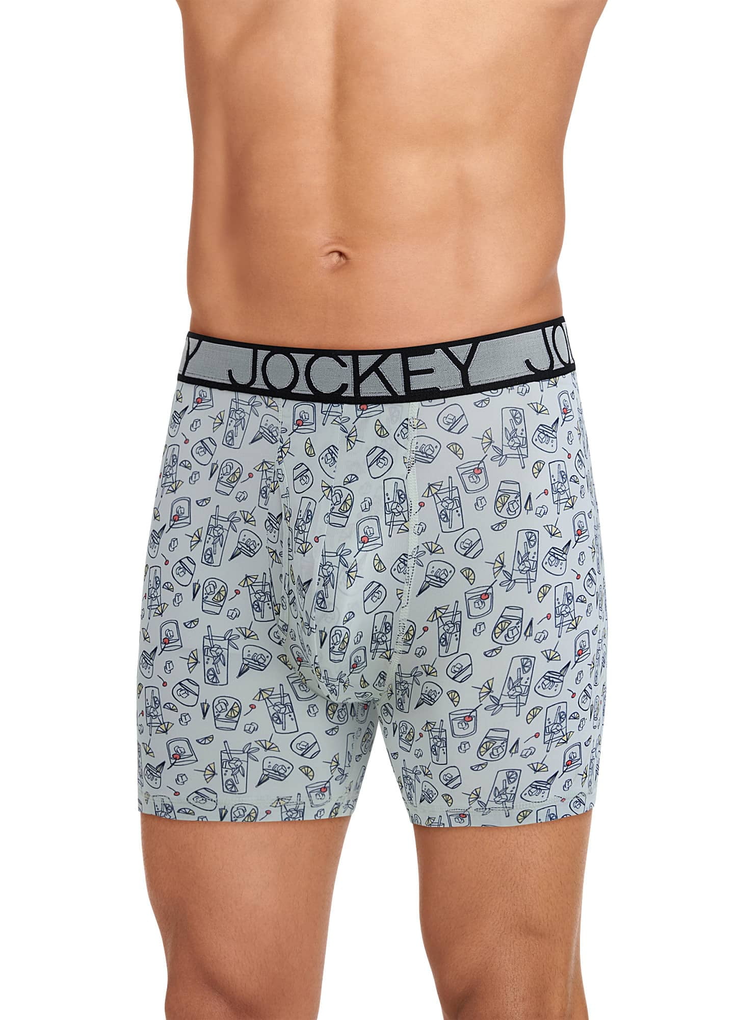 Jockey Men's Active Microfiber 5" Boxer Brief - Walmart.com