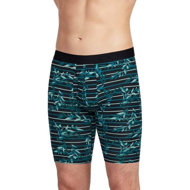 Jockey Men's Active Ultra Soft Modal 9" Long Leg Boxer Brief - 3 Pack ...