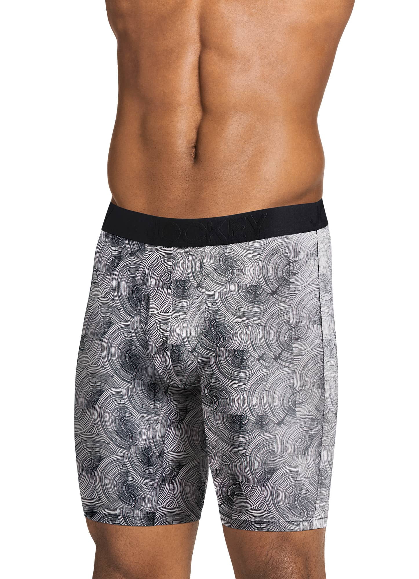 Jockey Men's Active Ultra Soft Modal 9" Long Leg Boxer Brief - 3 Pack ...