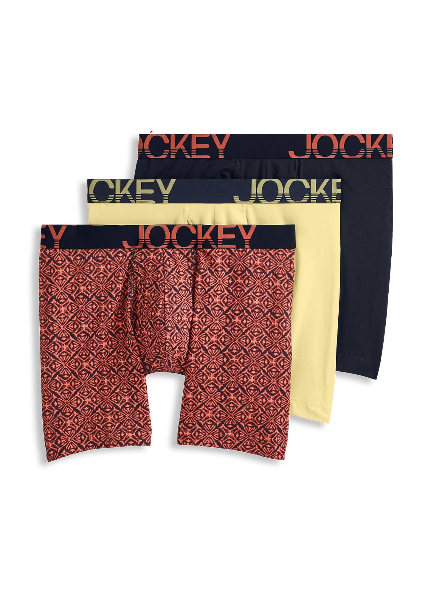 Jockey Men's ActiveStretch 7" Long Leg Boxer Brief - 3 Pack - Walmart.com