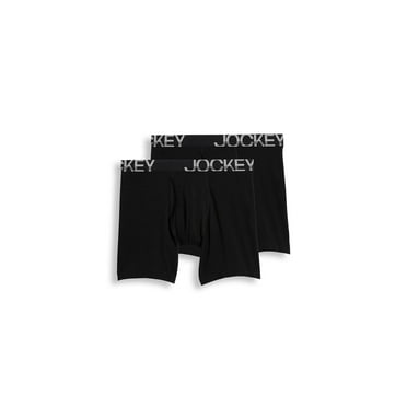 Jockey Men's ActiveStretch 4" Boxer Brief - 6 Pack - Walmart.com