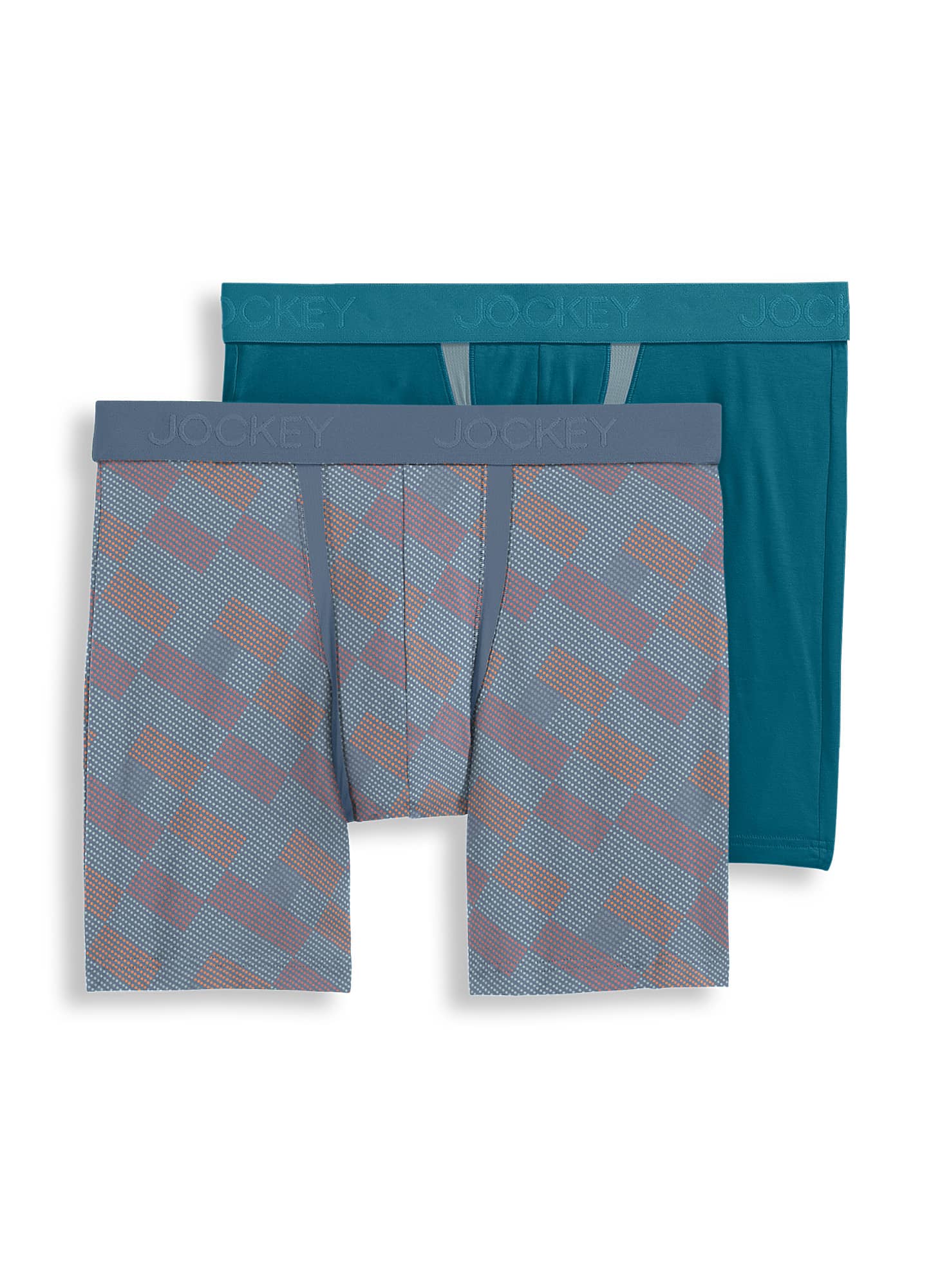 Jockey Men's Big Man Chafe Proof Pouch Cotton Stretch 6" Boxer ...