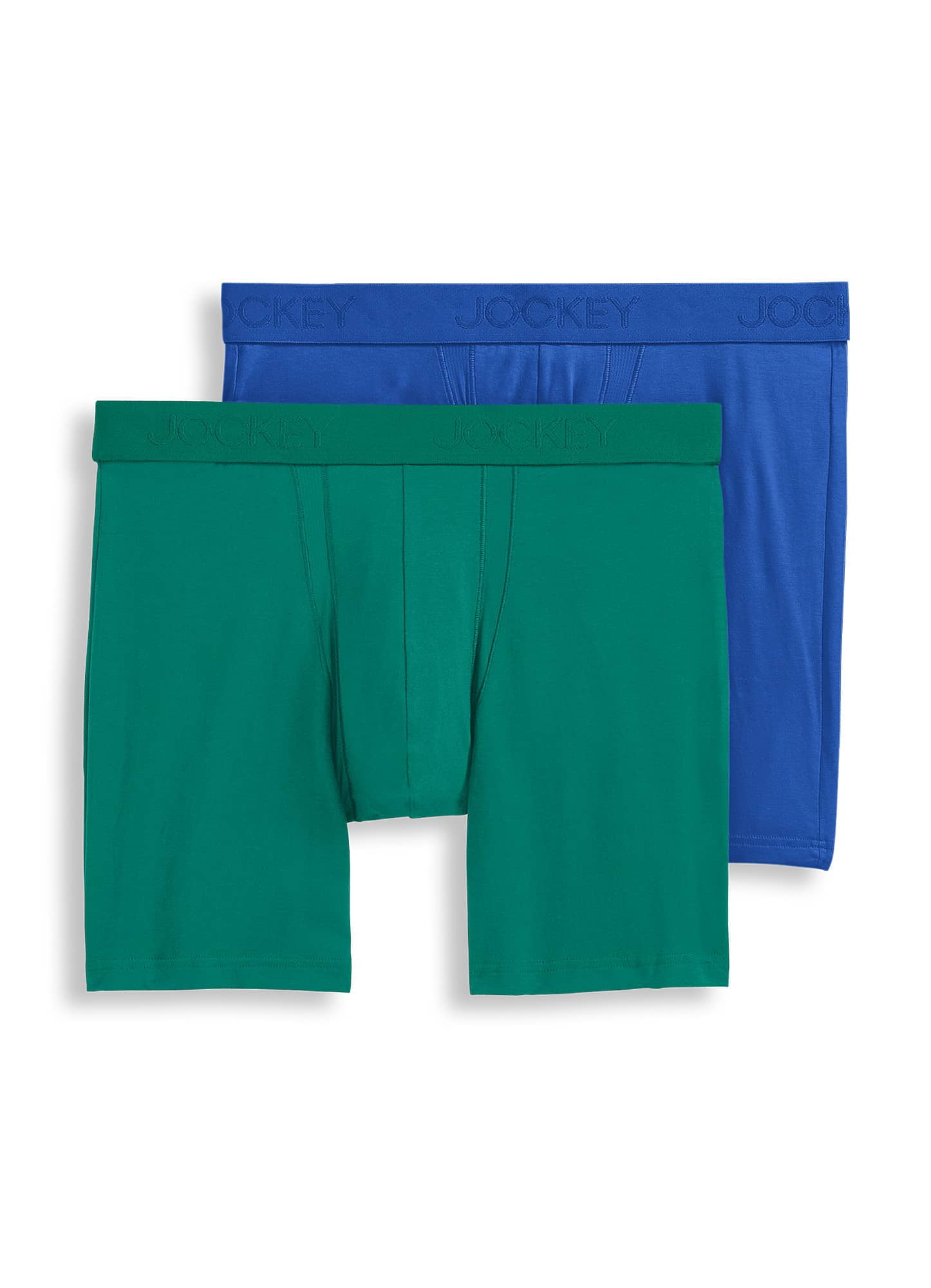 Jockey Men's Big Man Chafe Proof Pouch Cotton Stretch 6" Boxer Brief ...