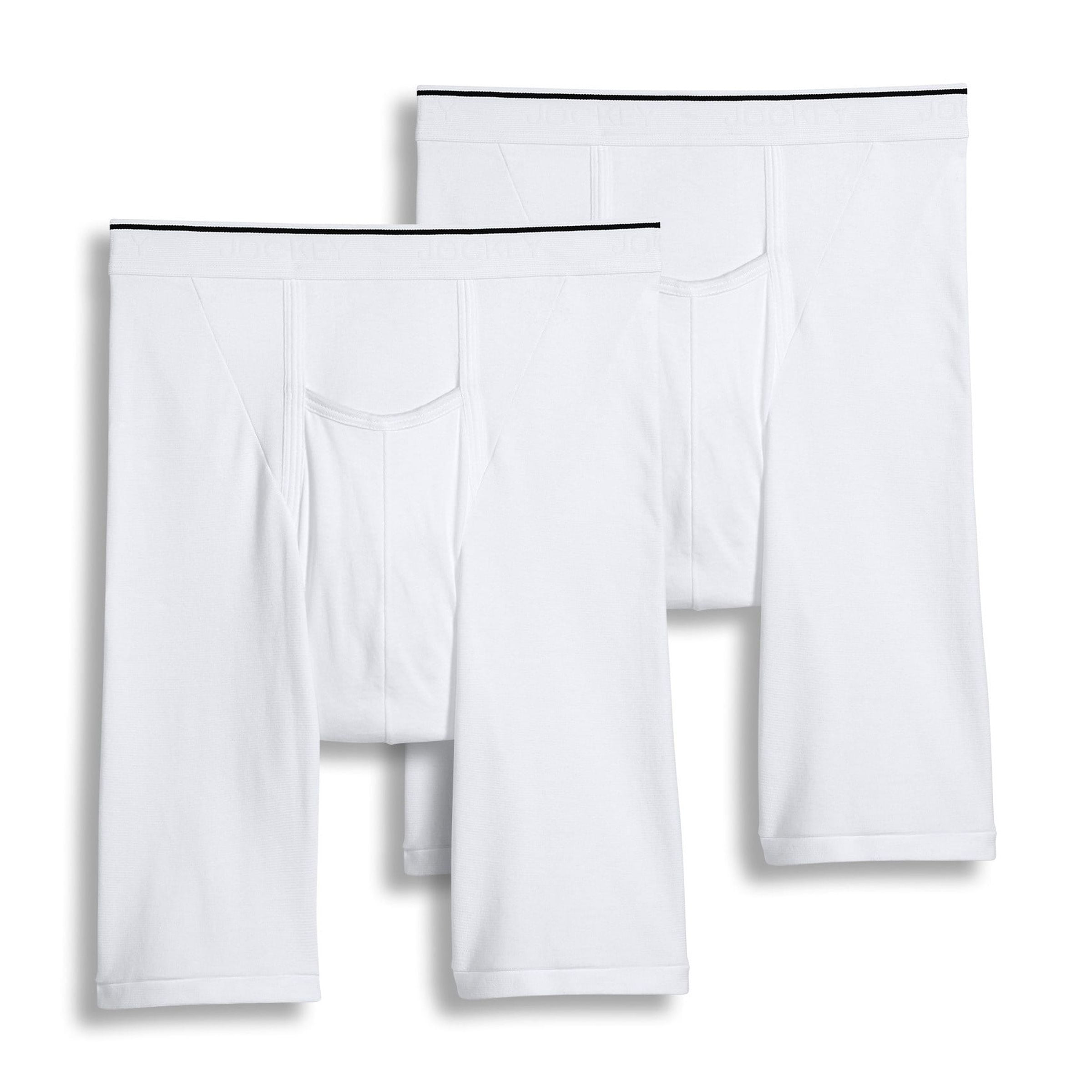 Jockey Men's Big Man Pouch 10" Midway Brief - 2 Pack - Walmart.com