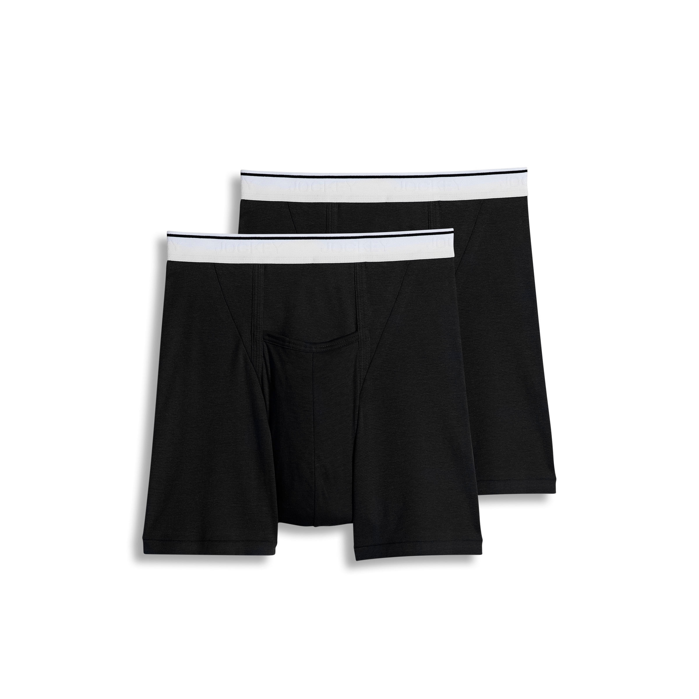 Jockey Stretch Men's Big Man Pouch 5" Boxer Brief - 2 Pack - Walmart.com