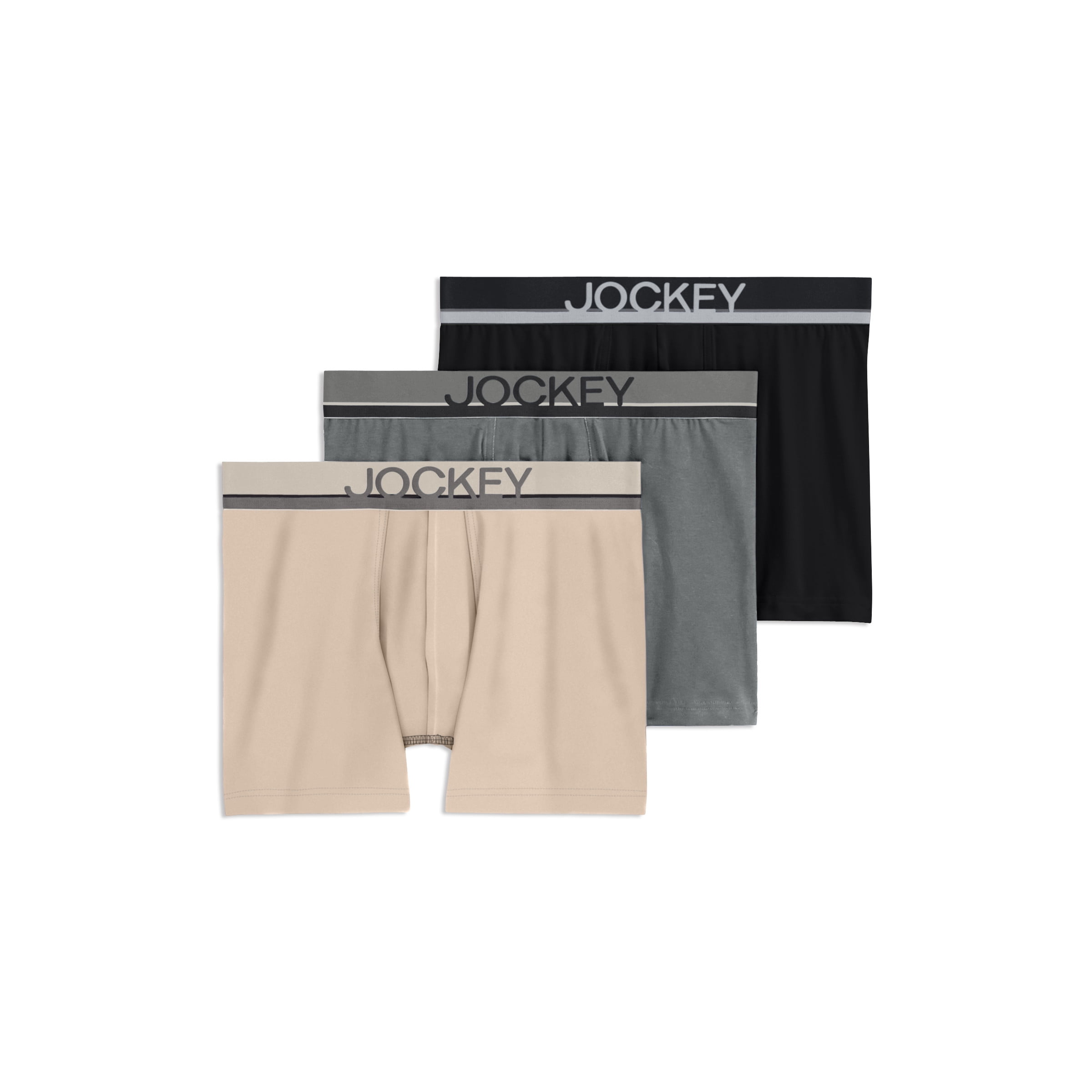Jockey Men's True Style 4" Trunk - 3 Pack - Walmart.com