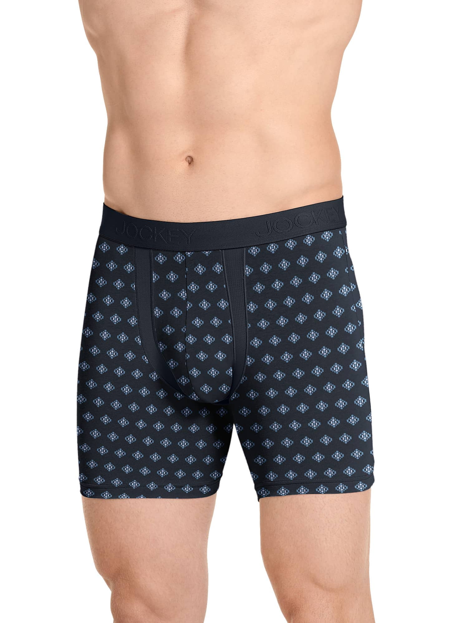 Jockey Men's Chafe Proof Pouch Cotton Stretch 6" Boxer Brief - Walmart.com