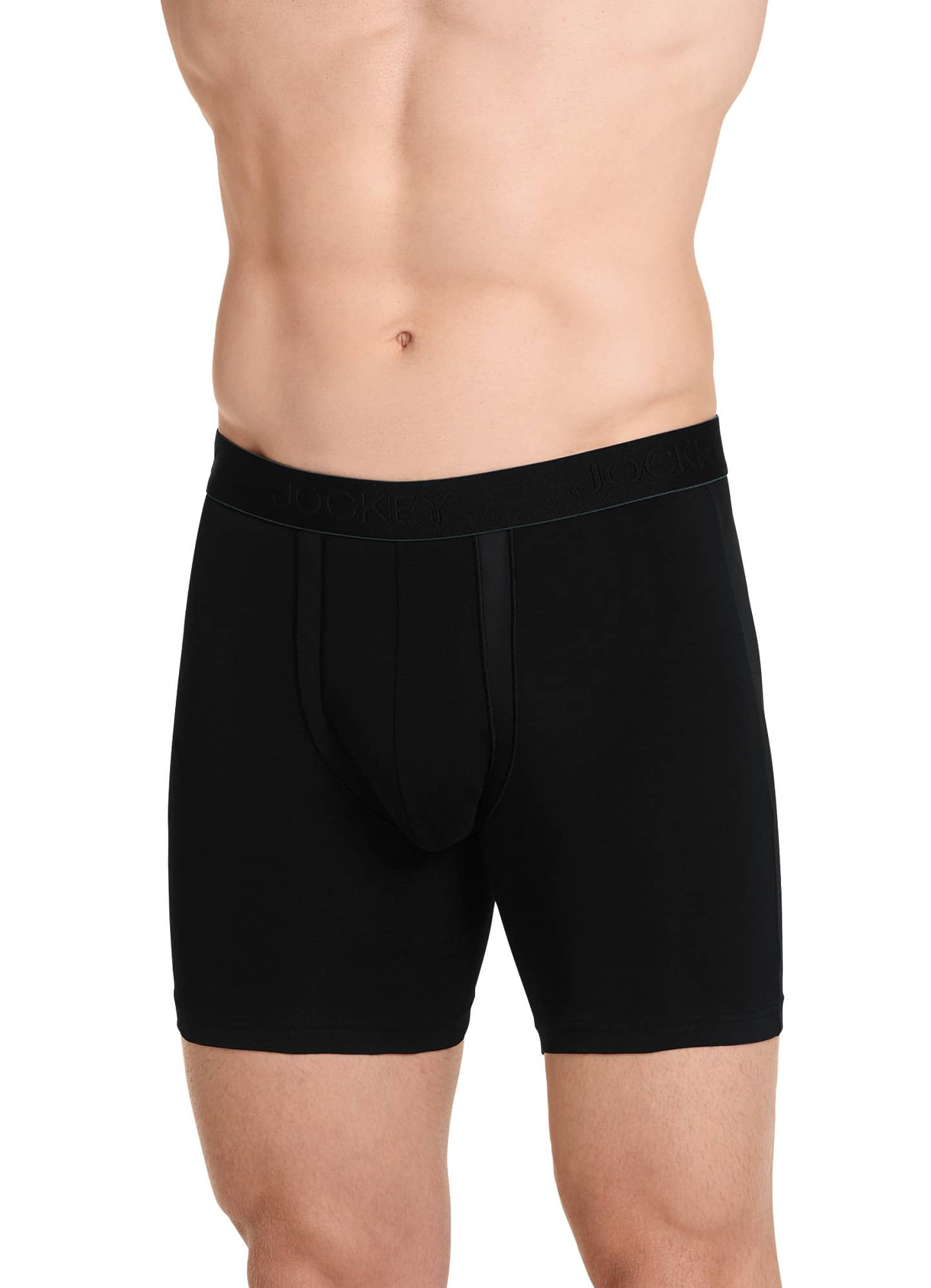 Jockey Men's Chafe Proof Pouch Cotton Stretch 6" Boxer Brief - Walmart.com