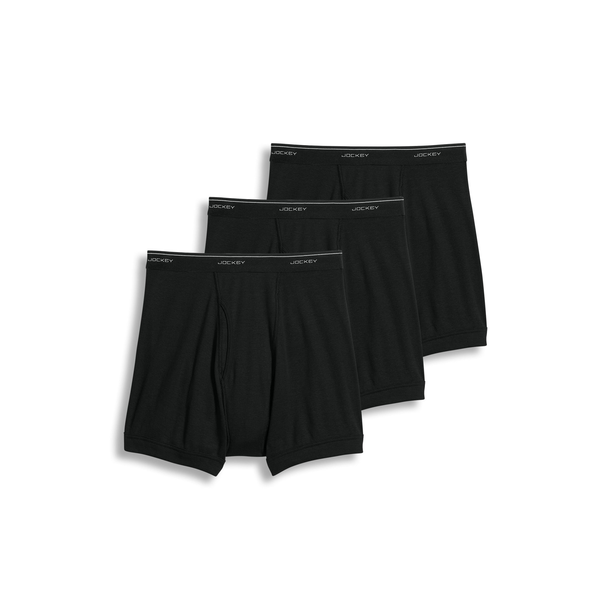 Jockey Men's Classic 5" Boxer Brief - 3 Pack - Walmart.com