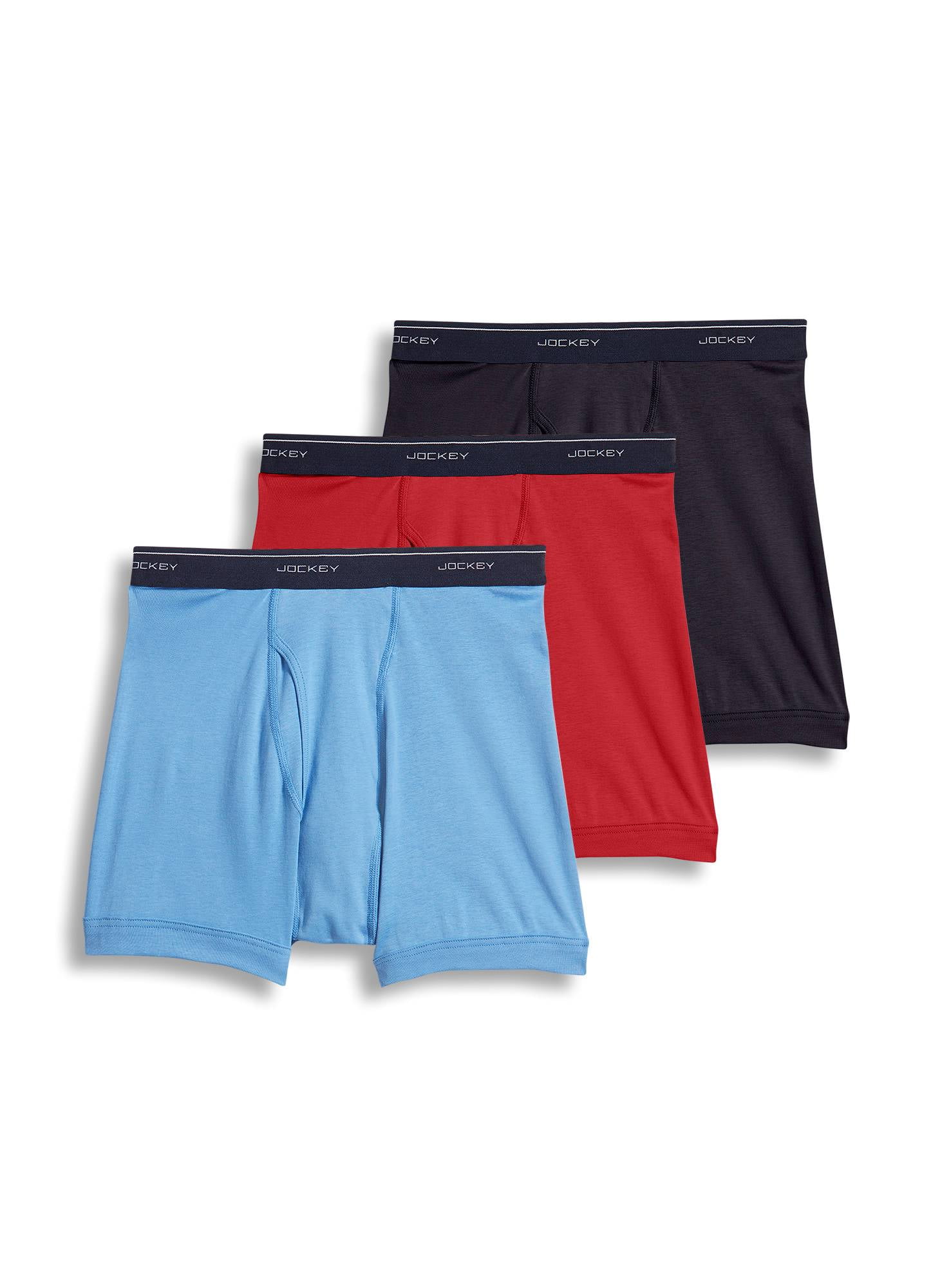Jockey Men's Classic 5" Boxer Brief - 3 Pack - Walmart.com