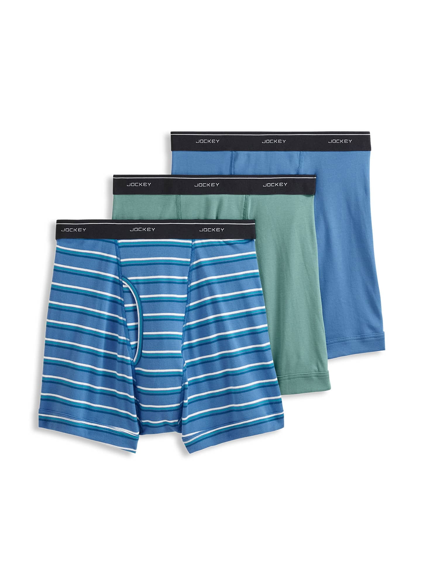 Jockey Men's Classic 5" Boxer Brief - 3 Pack - Walmart.com