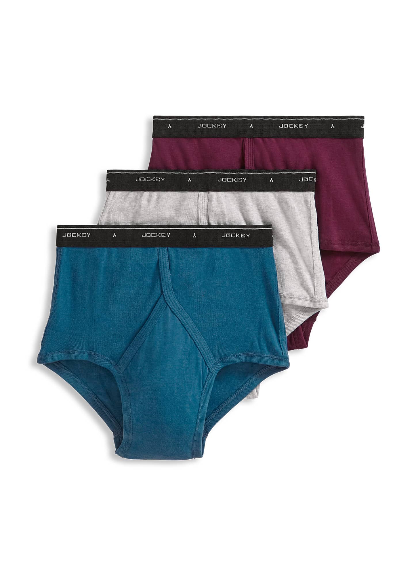 Jockey Men's Classic Full Rise Brief - 3 Pack - Walmart.com