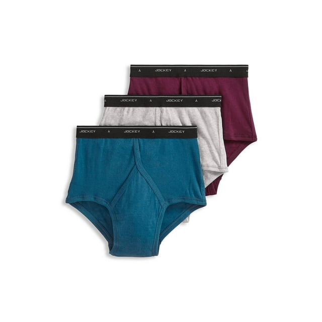 Jockey Men's Classic Full Rise Brief - 3 Pack - Walmart.com