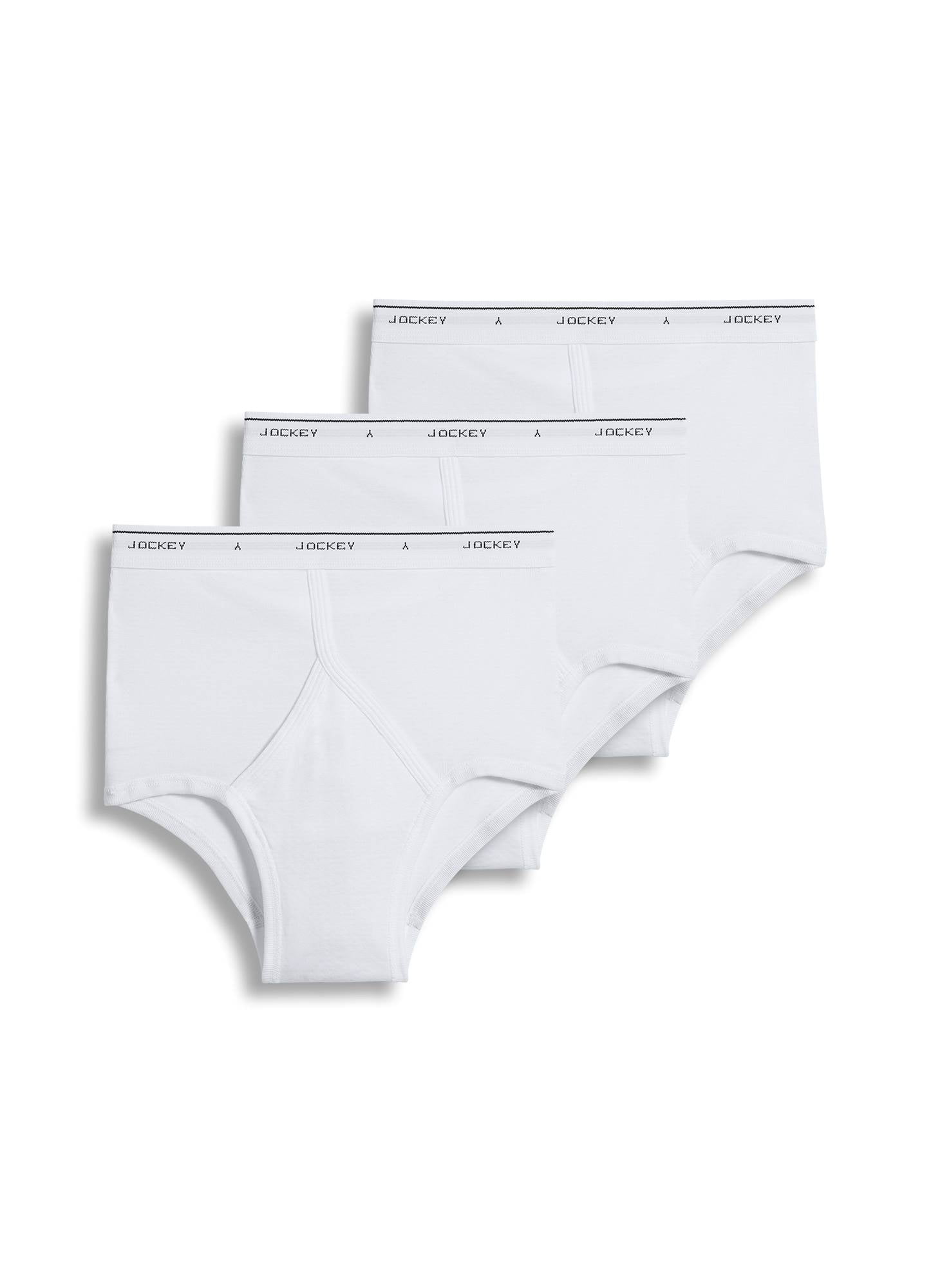 Jockey Men's Classic Full Rise Brief - 3 Pack - Walmart.com