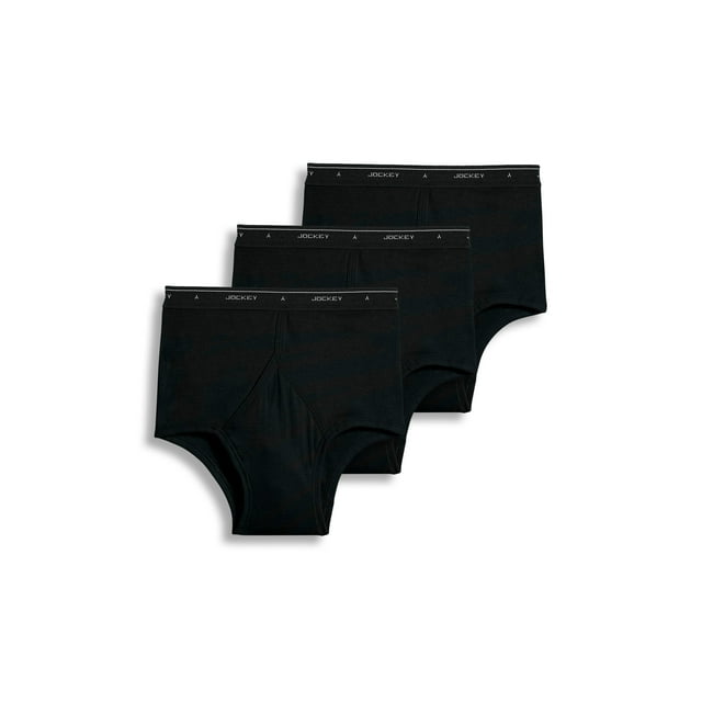 Jockey Men's Classic Full Rise Brief - 3 Pack - Walmart.com