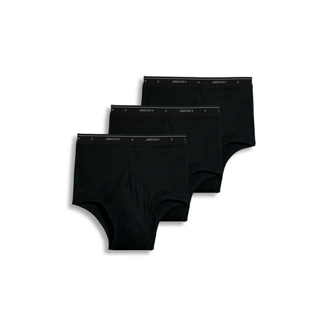 Jockey Men's Classic Full Rise Brief - 3 Pack - Walmart.com