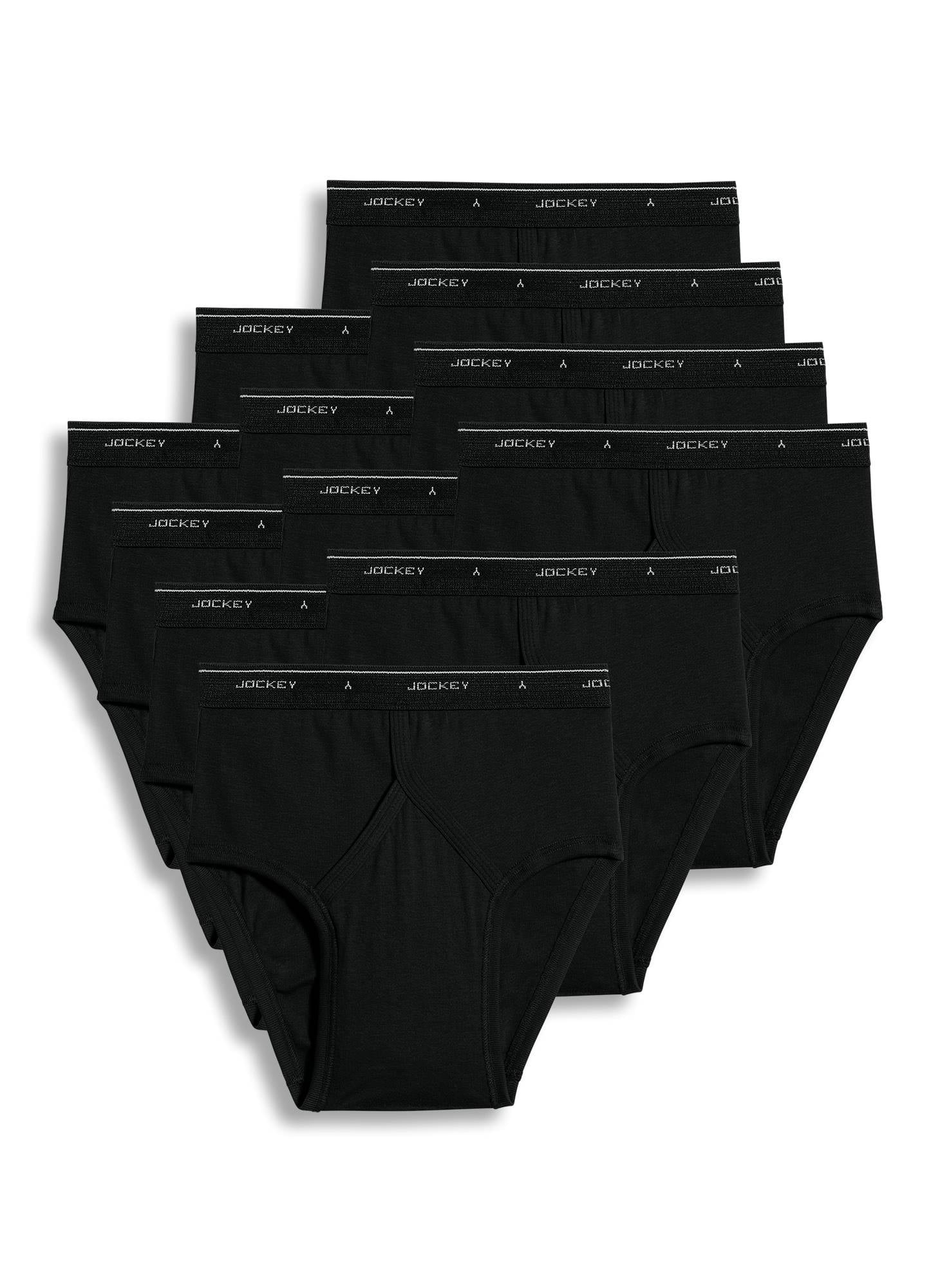Jockey Men's Classic Low Rise Brief - 12 Pack - Walmart.com