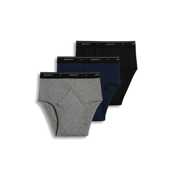 Jockey Men's Classic Low Rise Brief - 3 Pack - Walmart.com