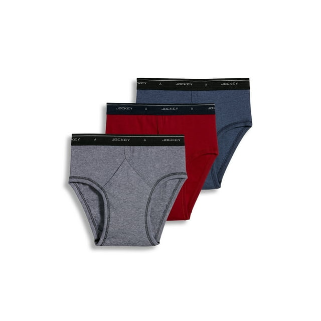 Jockey Men's Classic Low Rise Brief - 3 Pack - Walmart.com