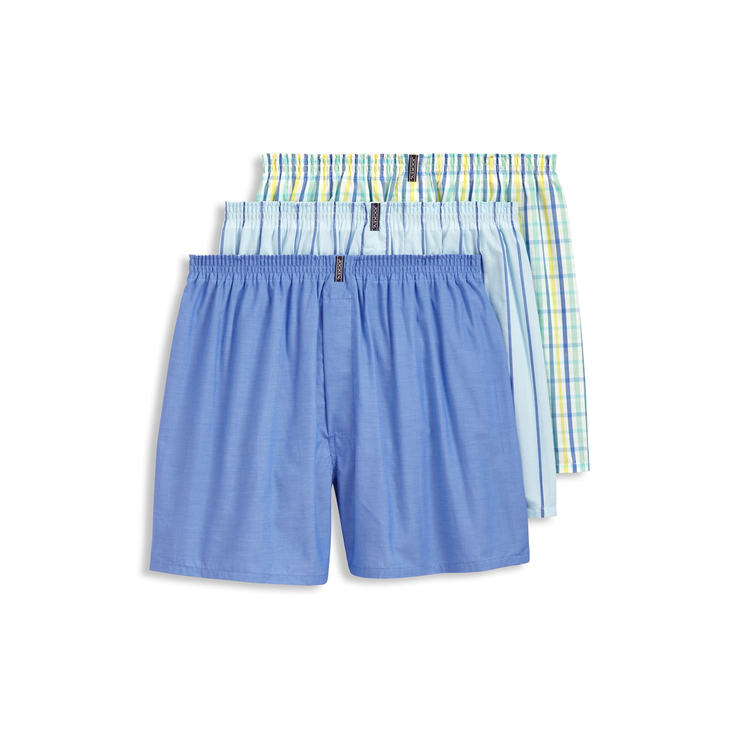 Jockey Men's Classics Full Cut 5" Boxer - 3 Pack - Walmart.com