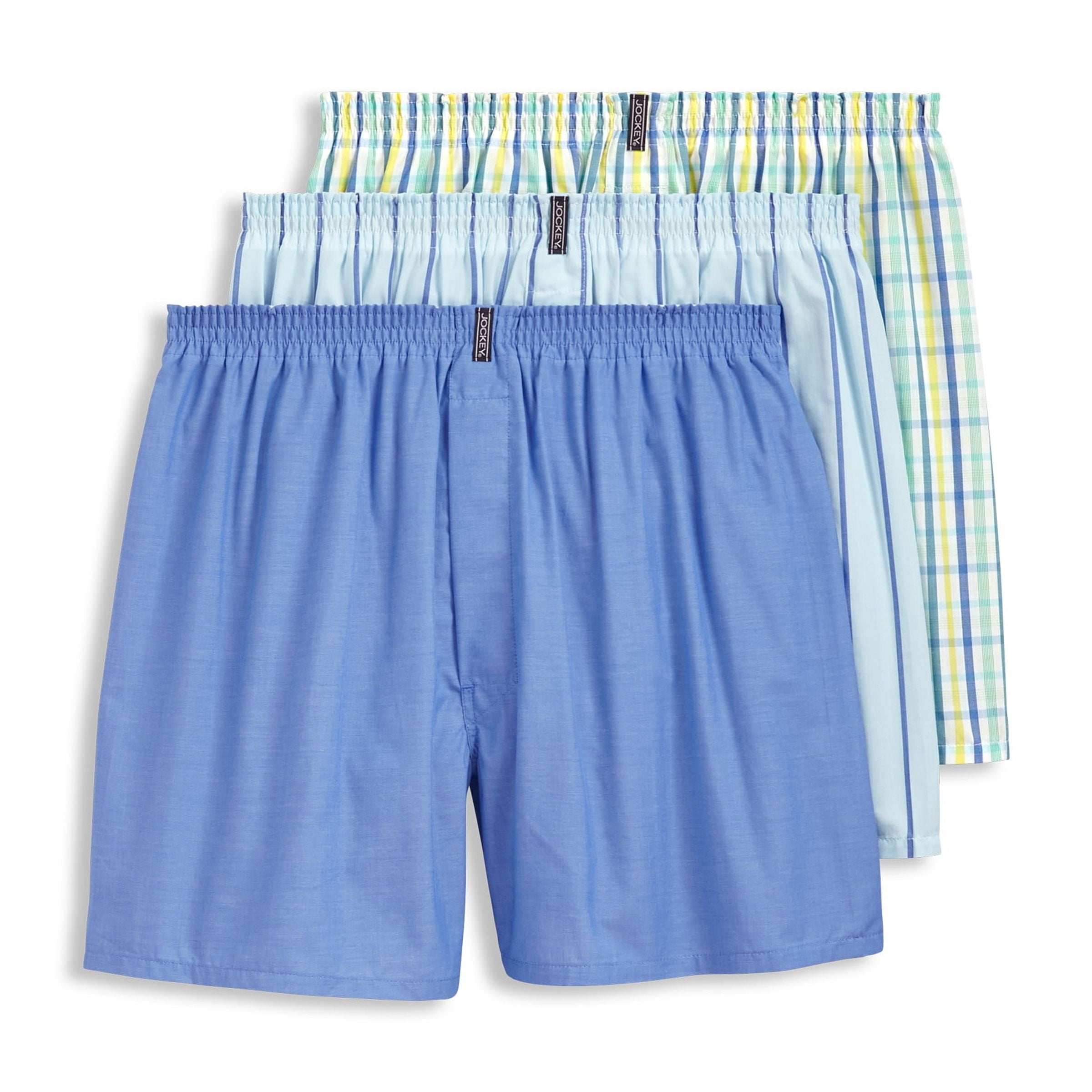 Jockey Men's Classics Full Cut 5" Boxer - 3 Pack - Walmart.com