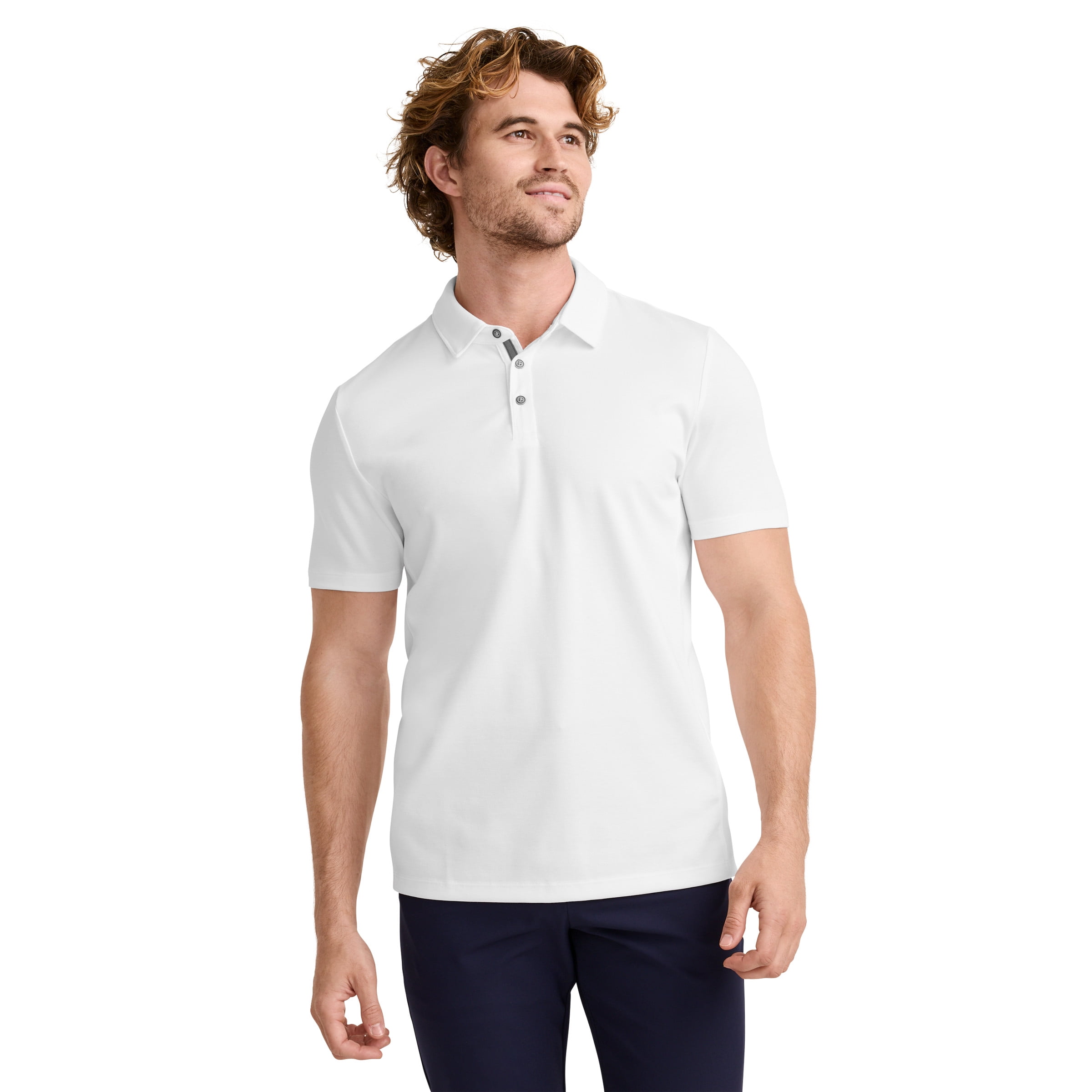 Jockey Men's EVERACTIVE Tech Pique Polo - Walmart.com