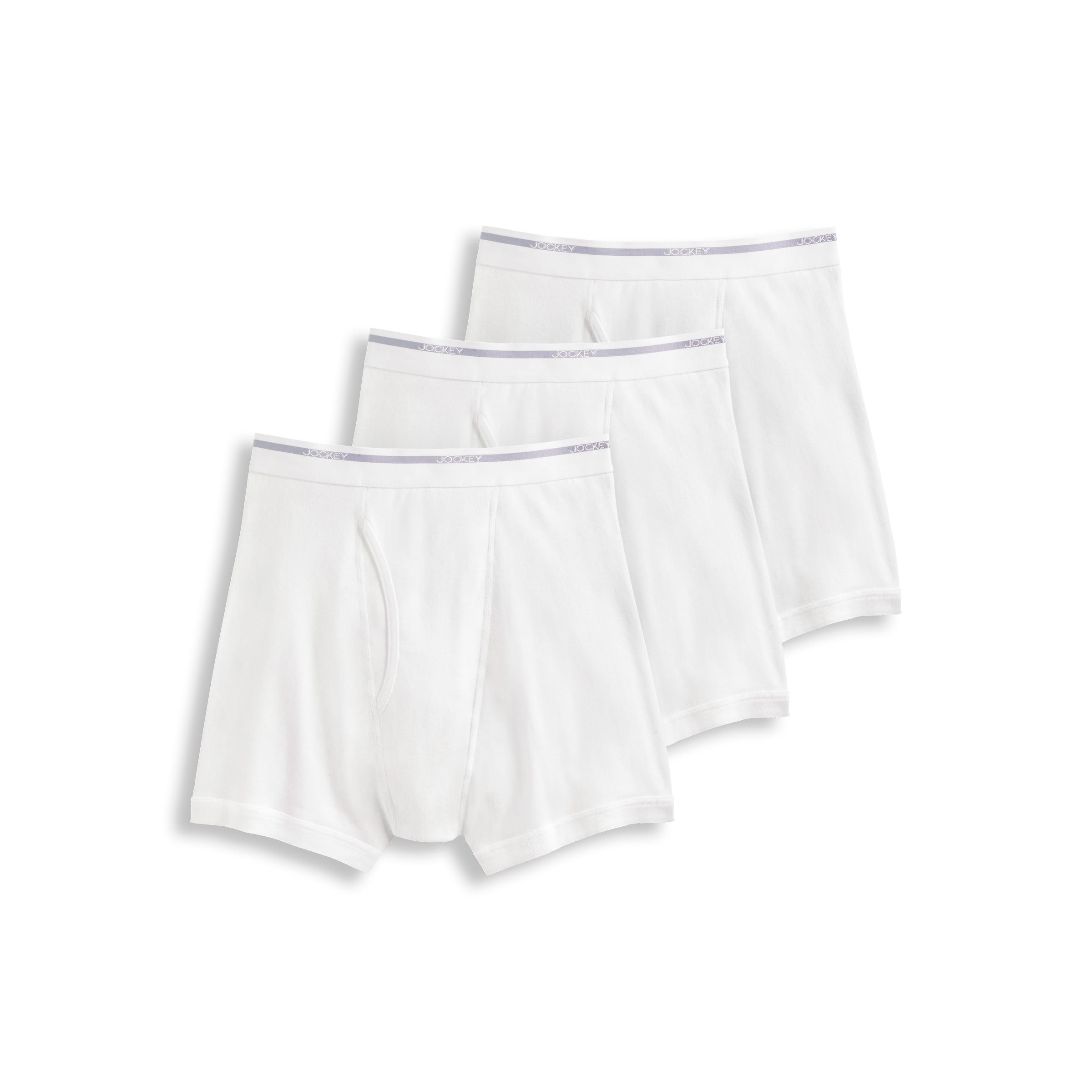 Jockey Men's Lightweight Classic 5" Boxer Brief - 3 Pack - Walmart.com