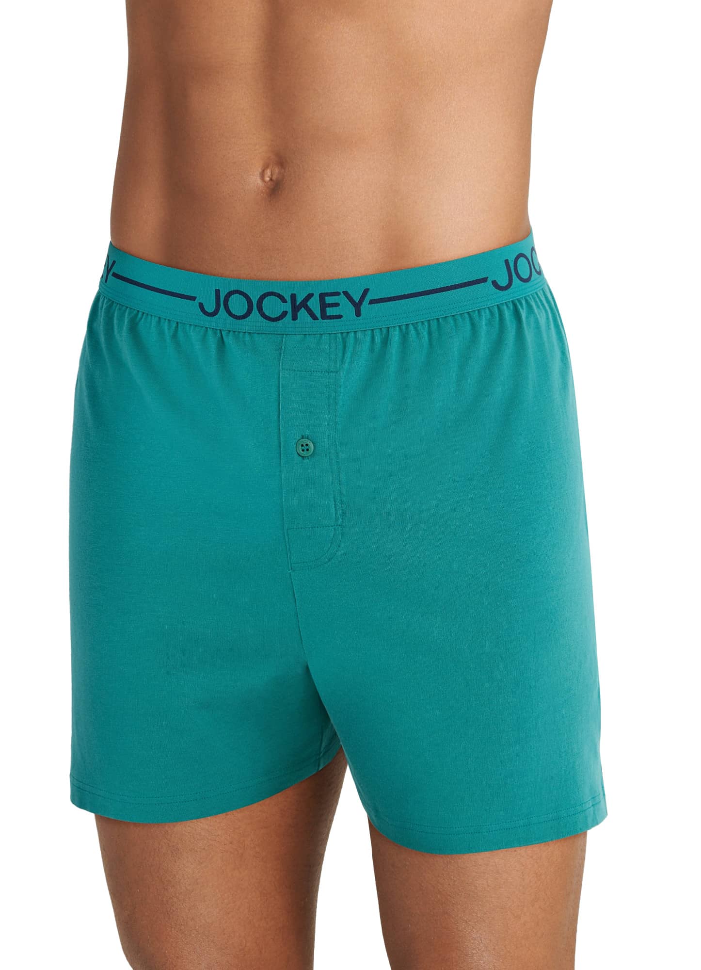 Jockey Men's Organic Cotton Stretch 4" Boxer - Walmart.com