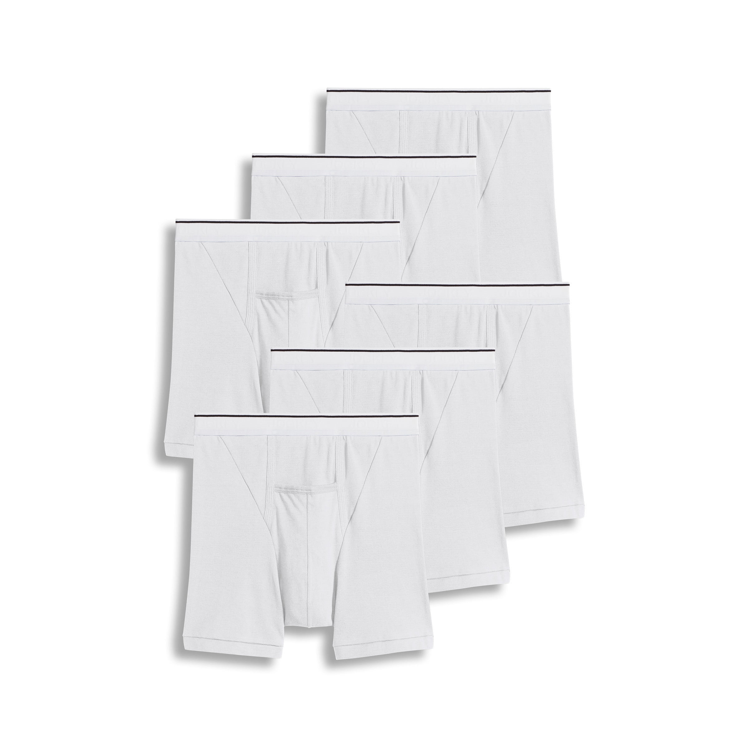 Jockey Men's Underwear Stretch Pouch Boxer Brief 5" - 6 Pack - Walmart.com