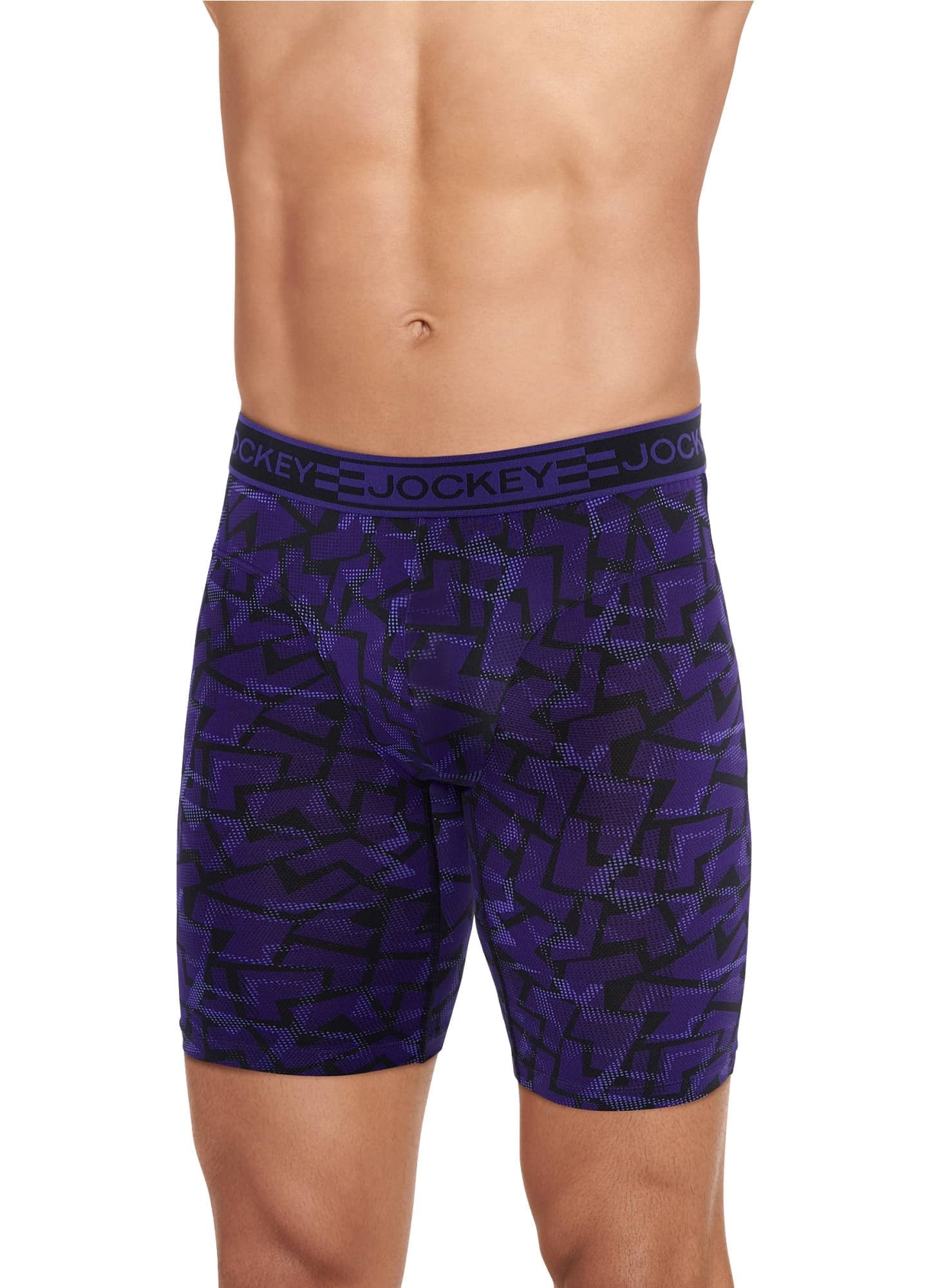 Jockey Men's Sport Cooling Mesh Performance 9" Midway Brief - Walmart.com