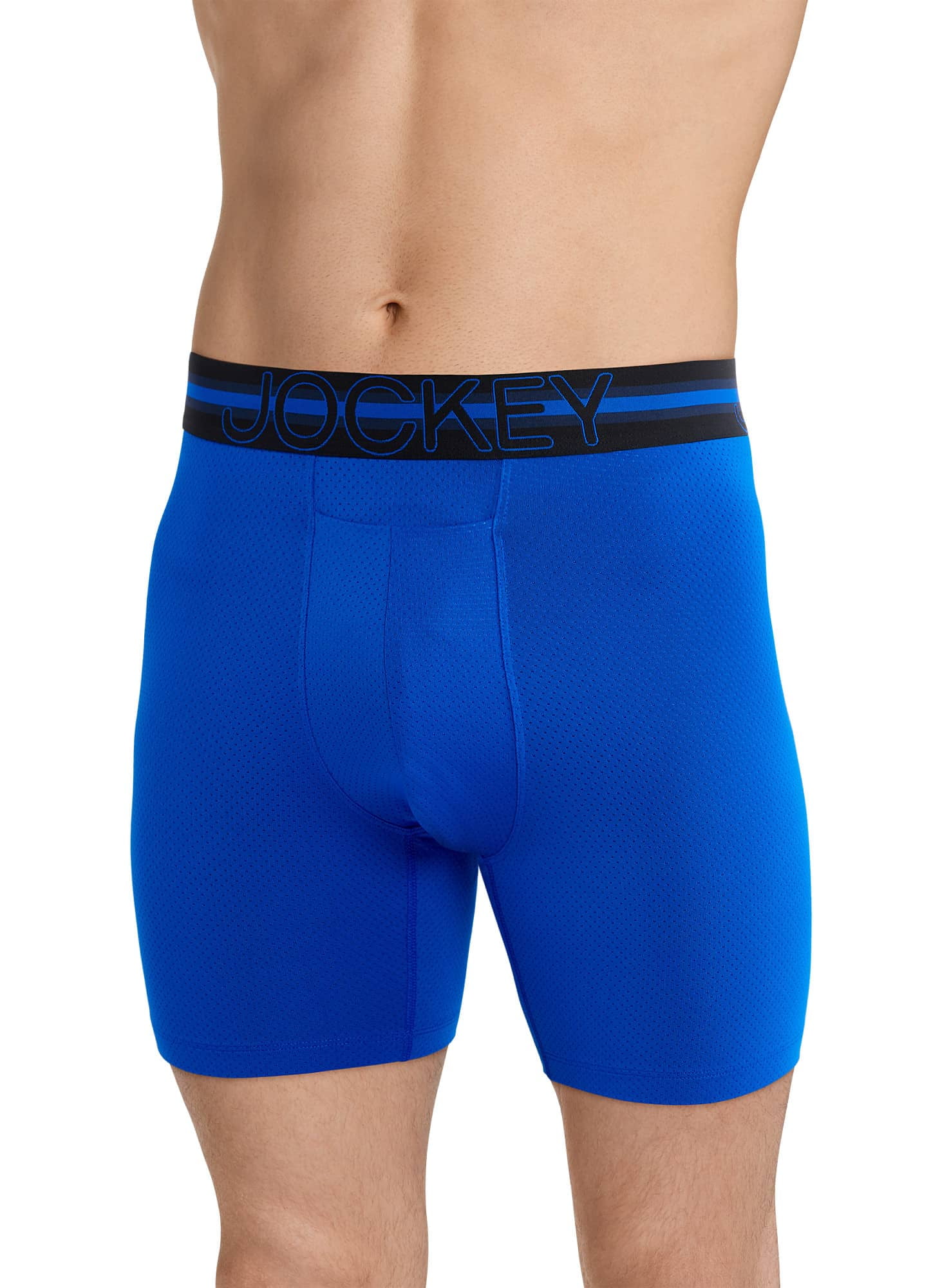 Jockey Men's Sport Stability Pouch Microfiber 6" Boxer Brief - Walmart.com