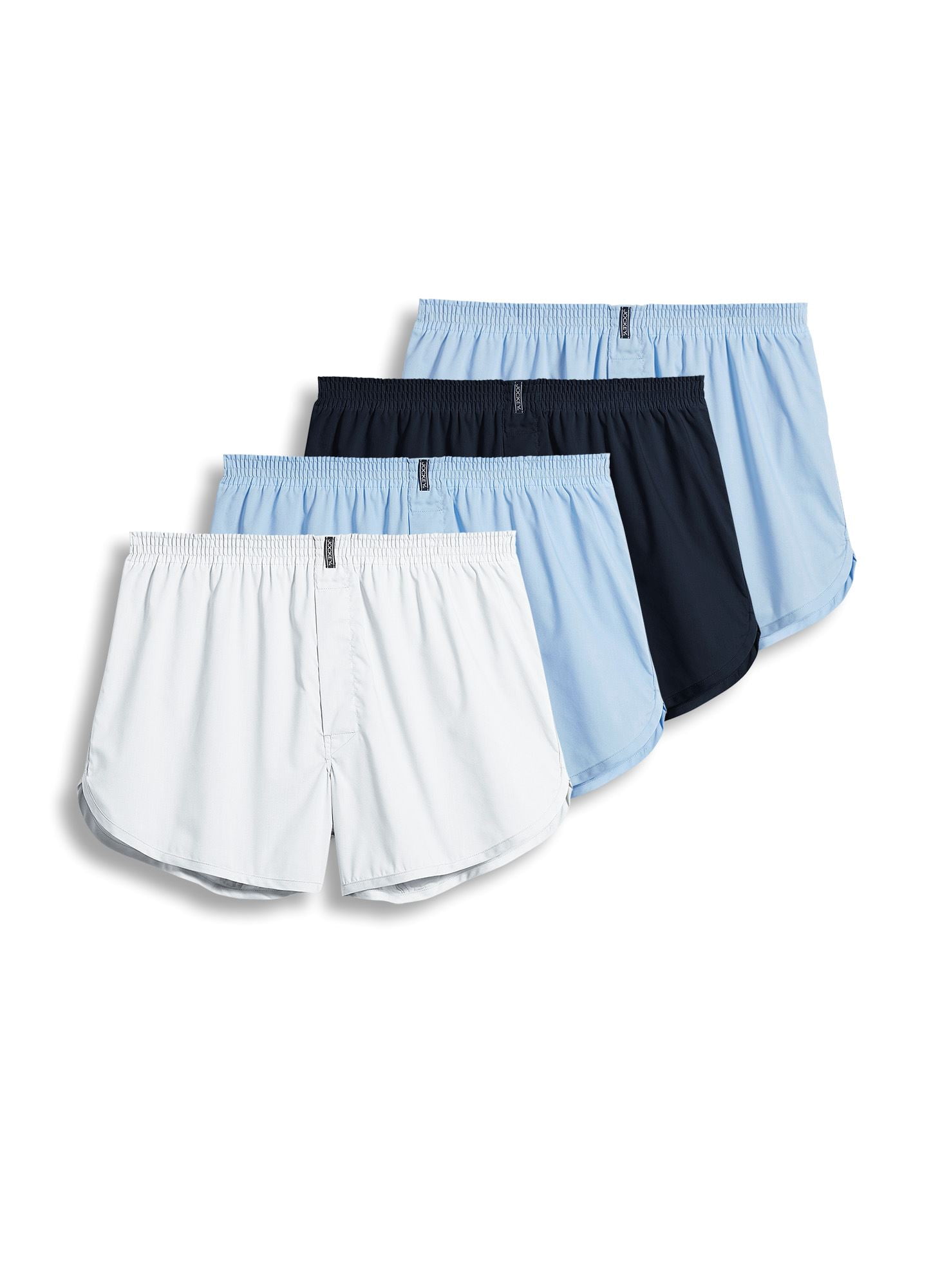 Jockey Men's Tapered 5" Boxer - 4 Pack - Walmart.com