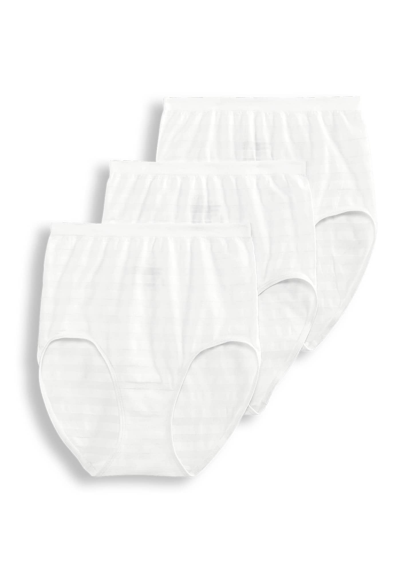 Jockey Women Matte & Shine Seamfree Full Rise Brief - 3 Pack - Walmart.com