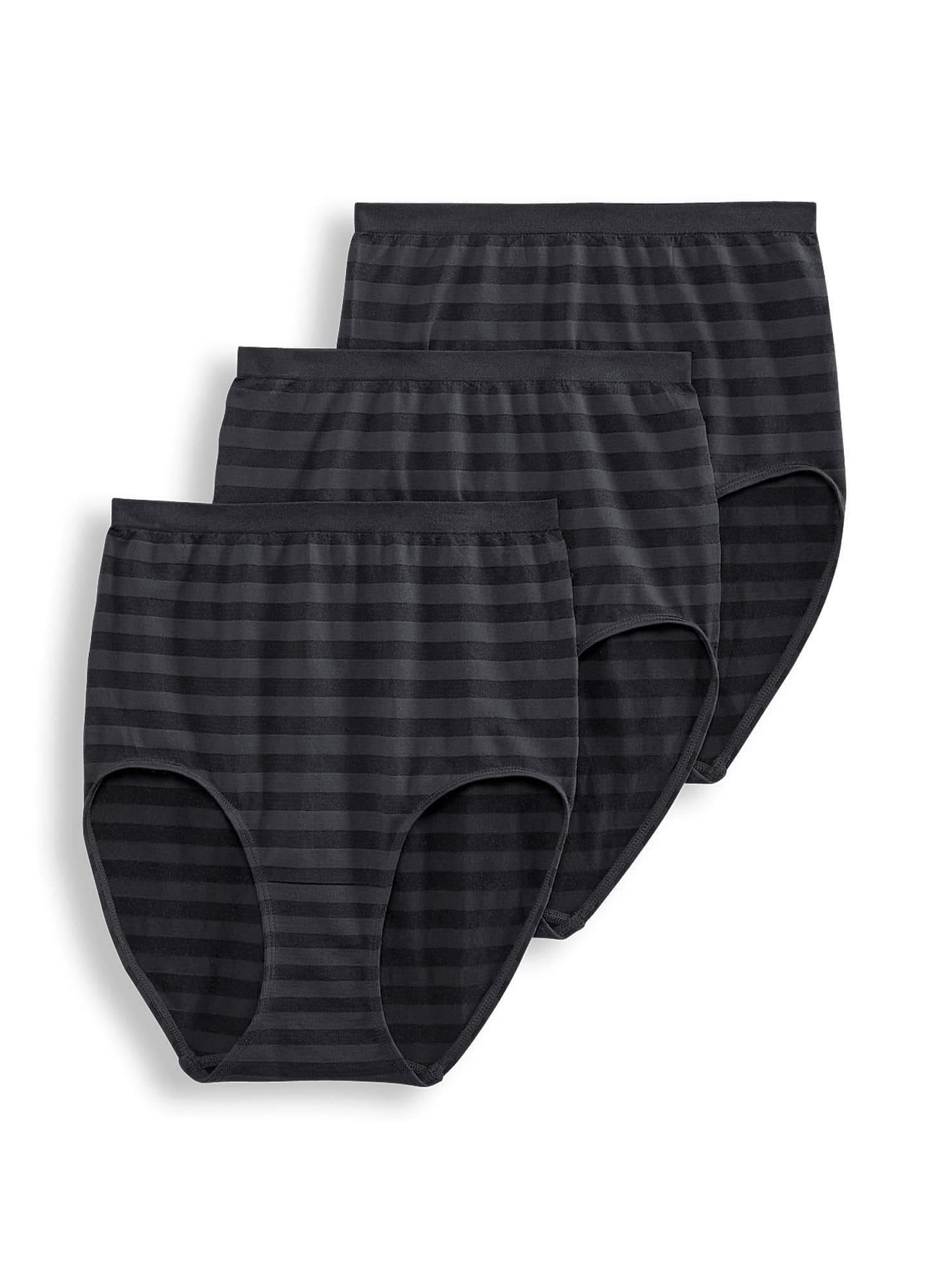 Jockey Women Matte & Shine Seamfree Full Rise Brief - 3 Pack - Walmart.com