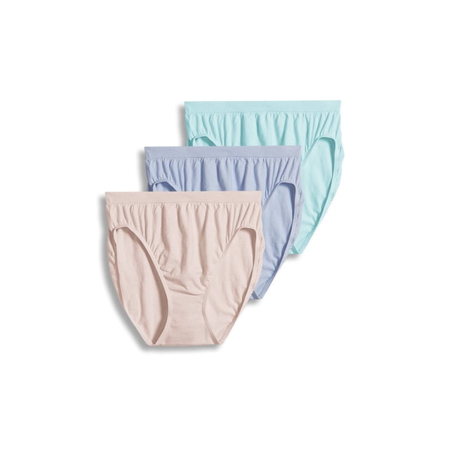Jockey Womens Comfies Cotton French Cut Underwear Panties Brief 3