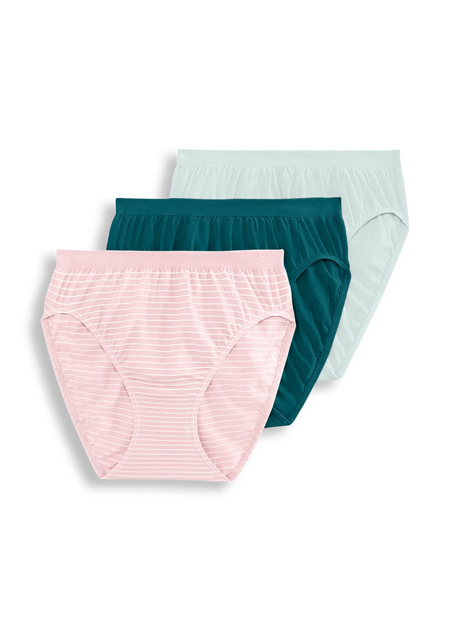 Jockey Womens Comfies Cotton French Cut 3 Pack