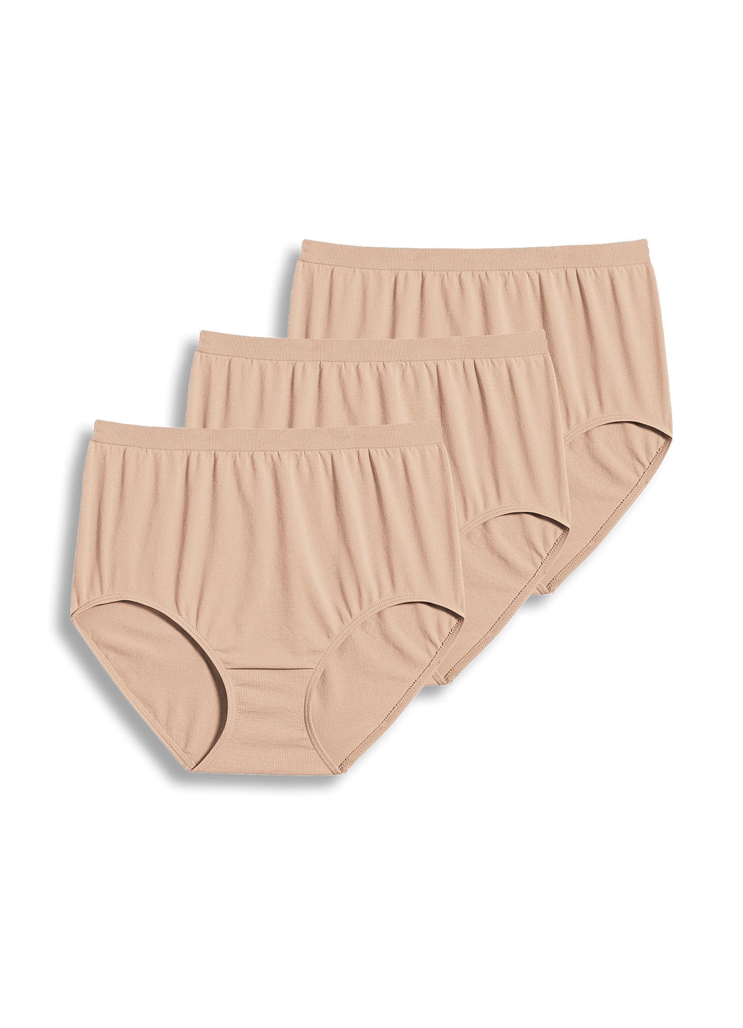 Jockey Women's Soft Touch Comfies Microfiber Brief - 3 Pack - Walmart.com