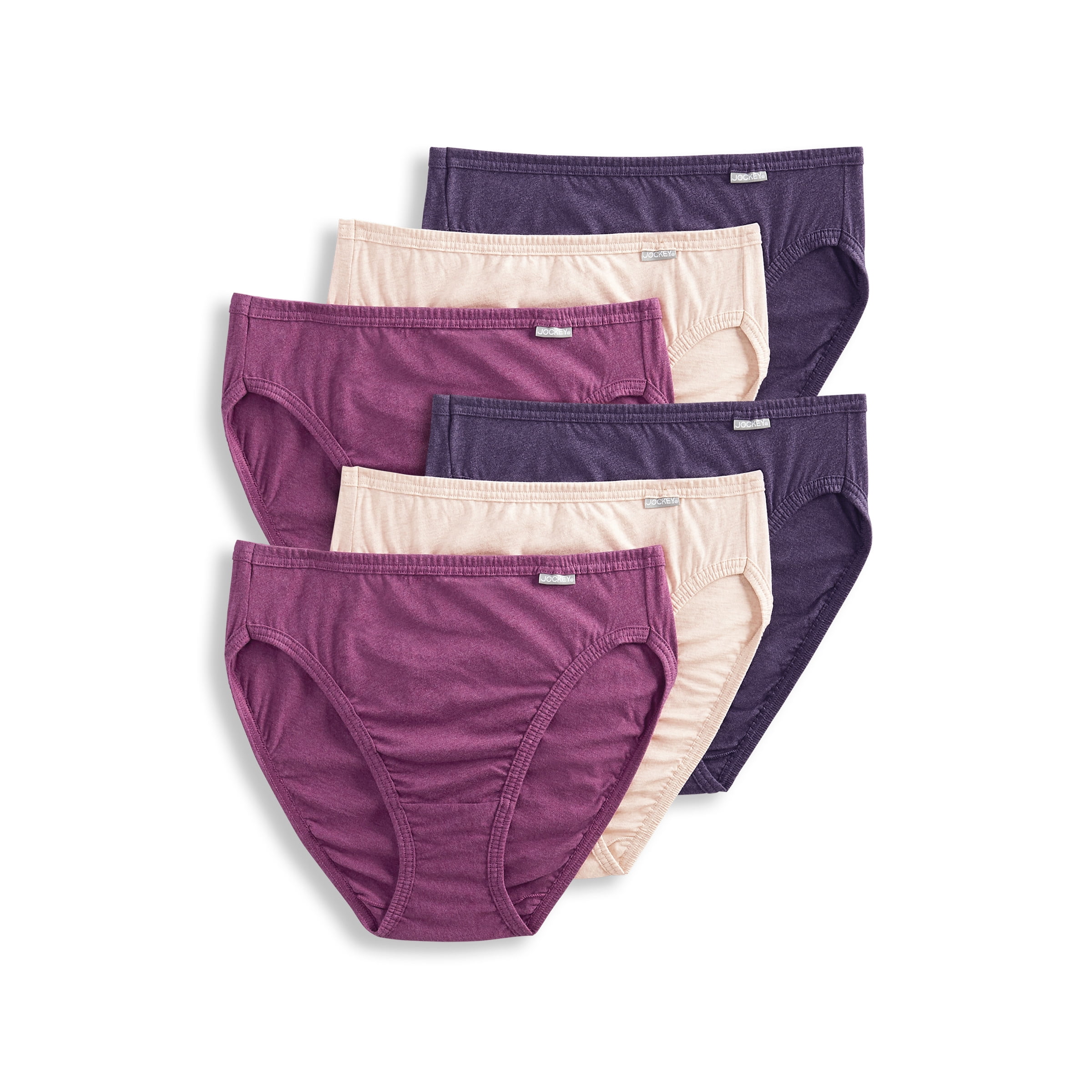 Jockey Women's Elance French Cut - 6 Pack - Walmart.com