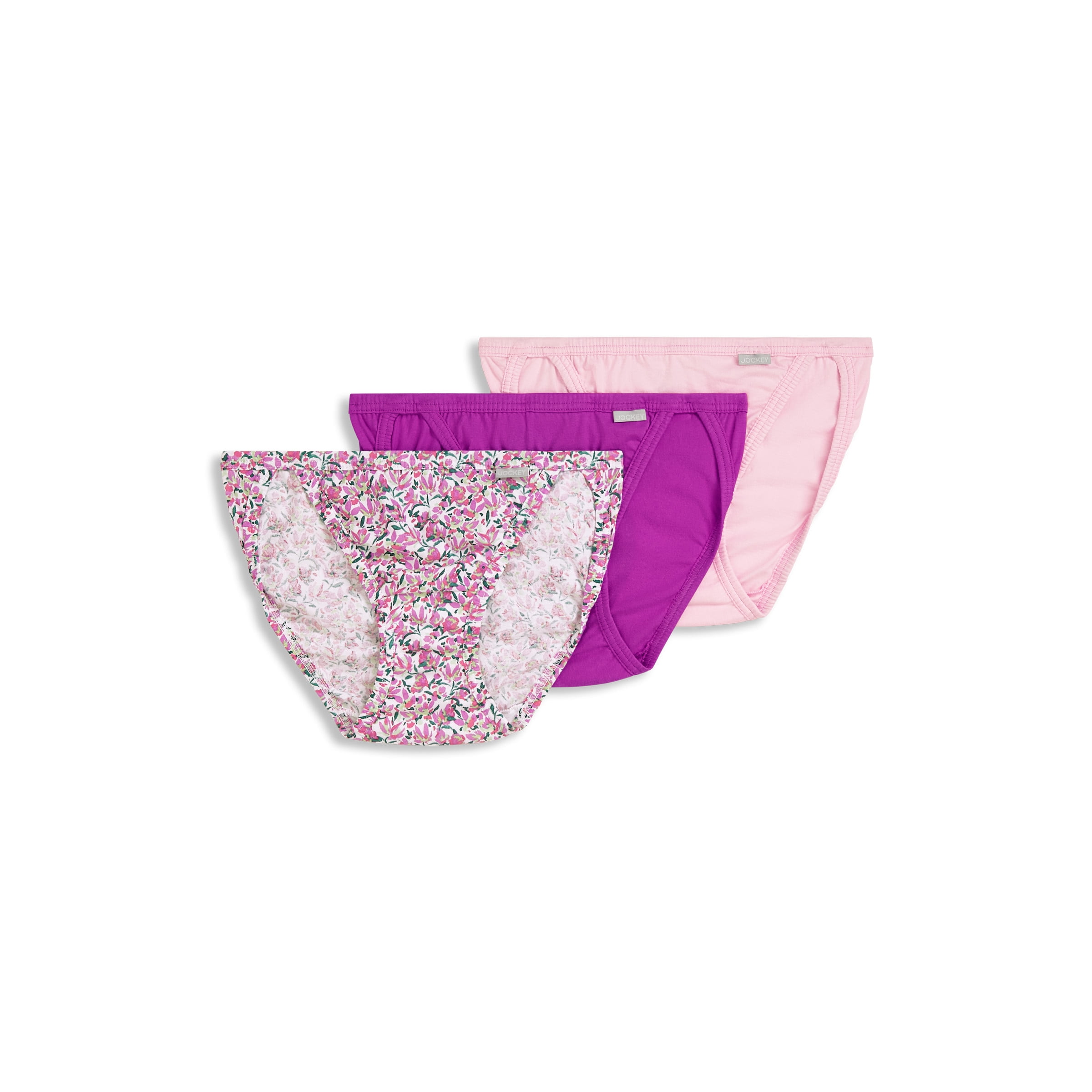 Jockey Women's Elance String Bikini - 3 Pack - Walmart.com