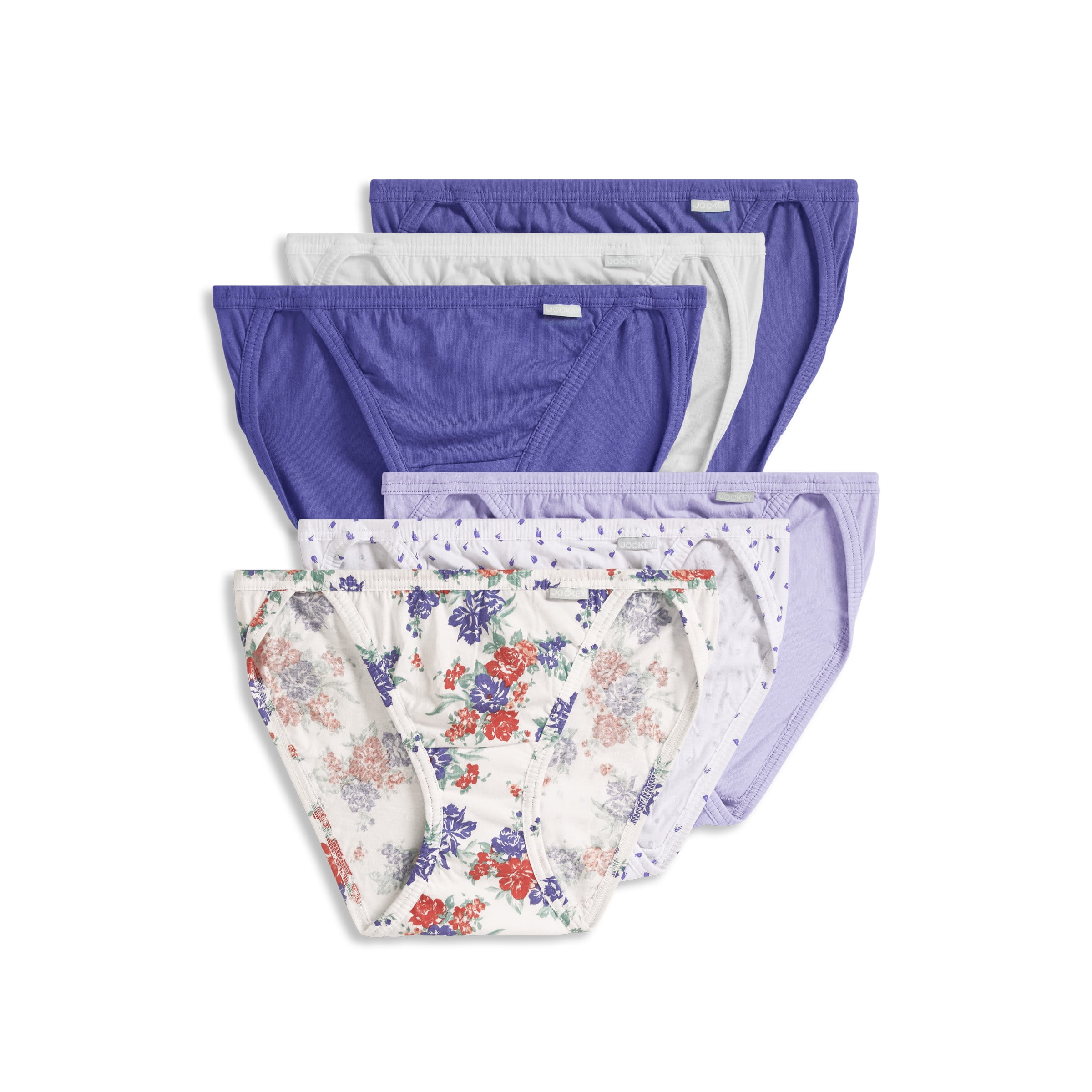 Jockey Women's Elance String Bikini - 6 Pack - Walmart.com