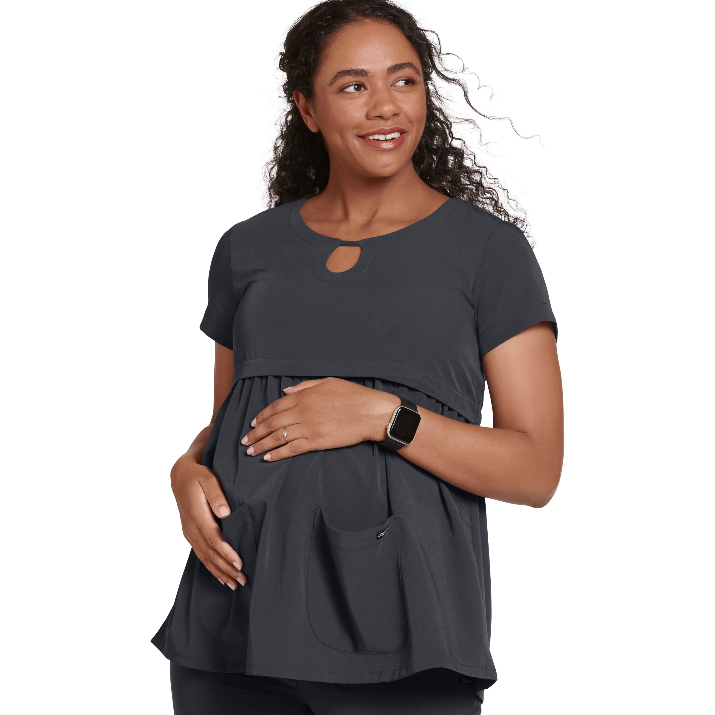 Jockey Women's Empire Waist Maternity Scrub Top - Walmart.com