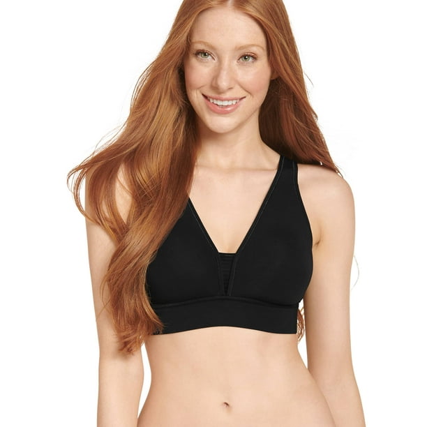 Jockey Womens Forever Fit Supersoft Modal V Neck Lightly Lined Bra