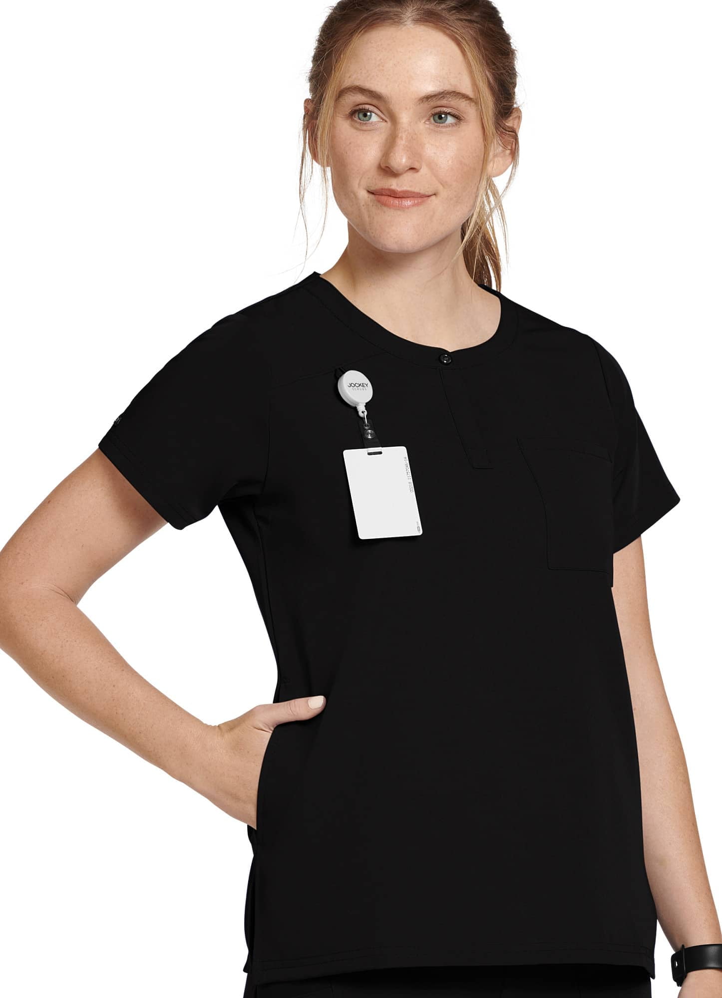 Jockey Women's Henley Scrub Top - Walmart.com