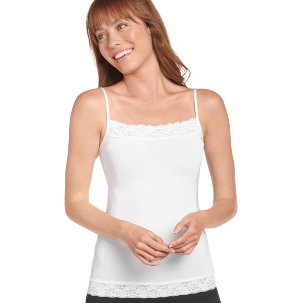 Jockey Women's No Panty Line Promise Lace Camisole - Walmart.com