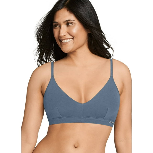 Jockey Women's Organic Cotton Stretch Triangle Bralette - Walmart.com