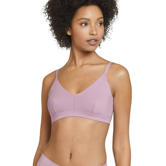 Jockey Women's Organic Cotton Stretch Triangle Bralette - Walmart.com