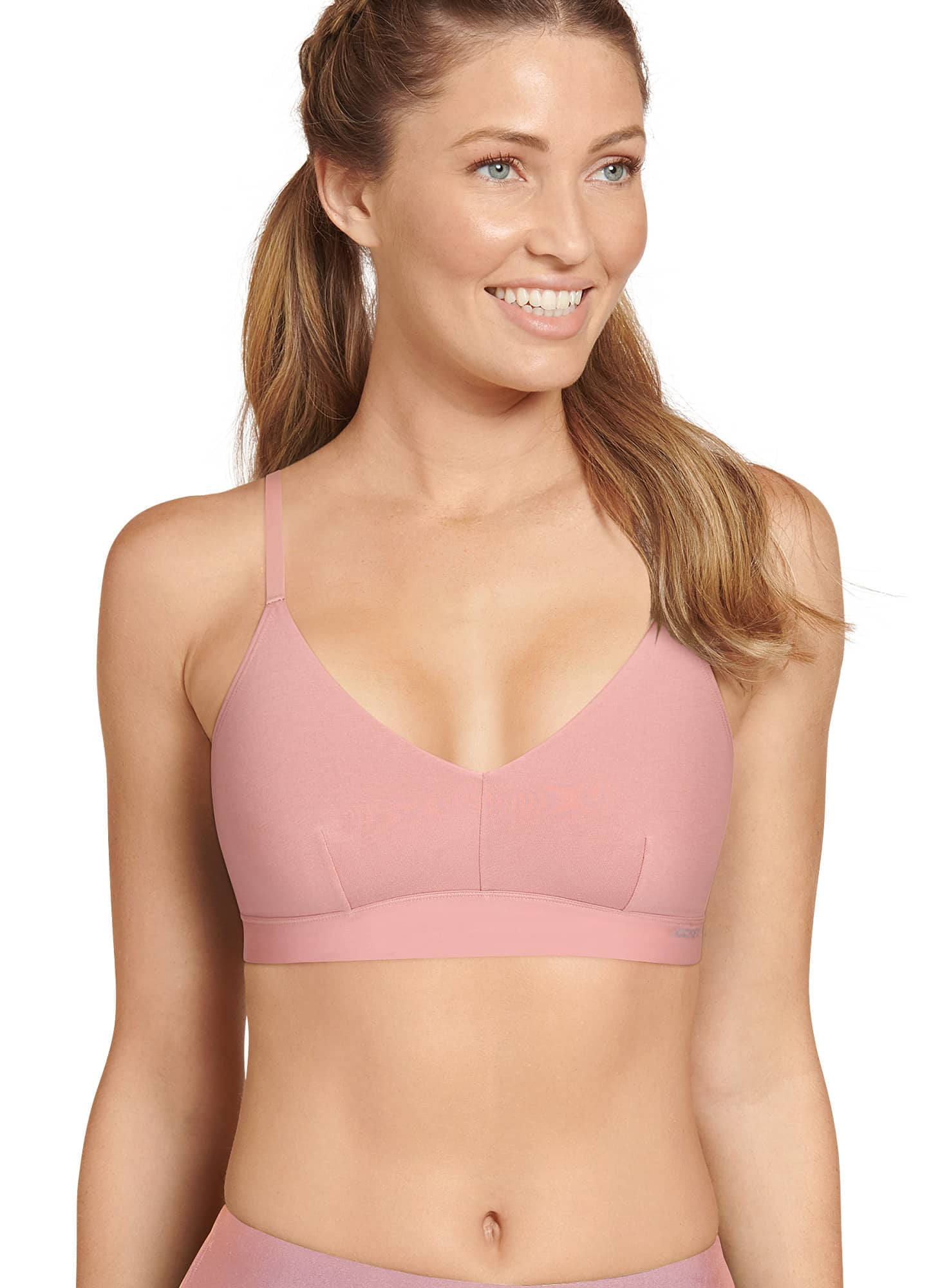 Jockey Women's Organic Cotton Stretch Triangle Bralette - Walmart.com Jockey Women's Organic Cotton Stretch Triangle Bralette - Walmart.com