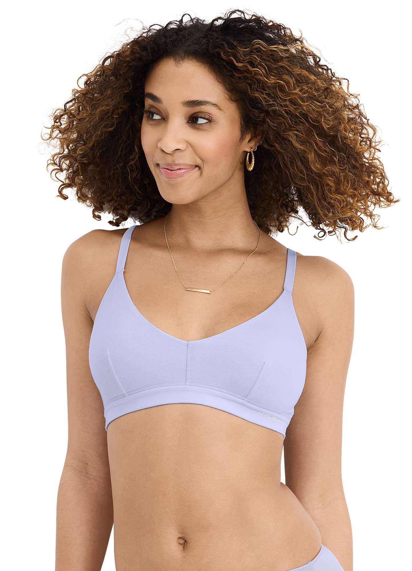 Jockey Women's Organic Cotton Stretch Triangle Bralette - Walmart.com Jockey Women's Organic Cotton Stretch Triangle Bralette - Walmart.com