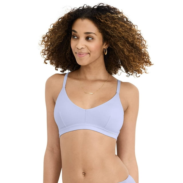 Jockey Women's Organic Cotton Stretch Triangle Bralette - Walmart.com